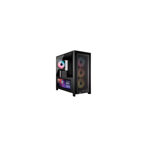 CORSAIR Geh Midi FRAME 4000D LCD RS ARGB Mid-Tower, Fekete | Pepita.hu