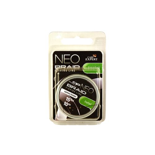 Carp expert neo freefall kikönnyített fonott előkezsinór 15lbs camou ...