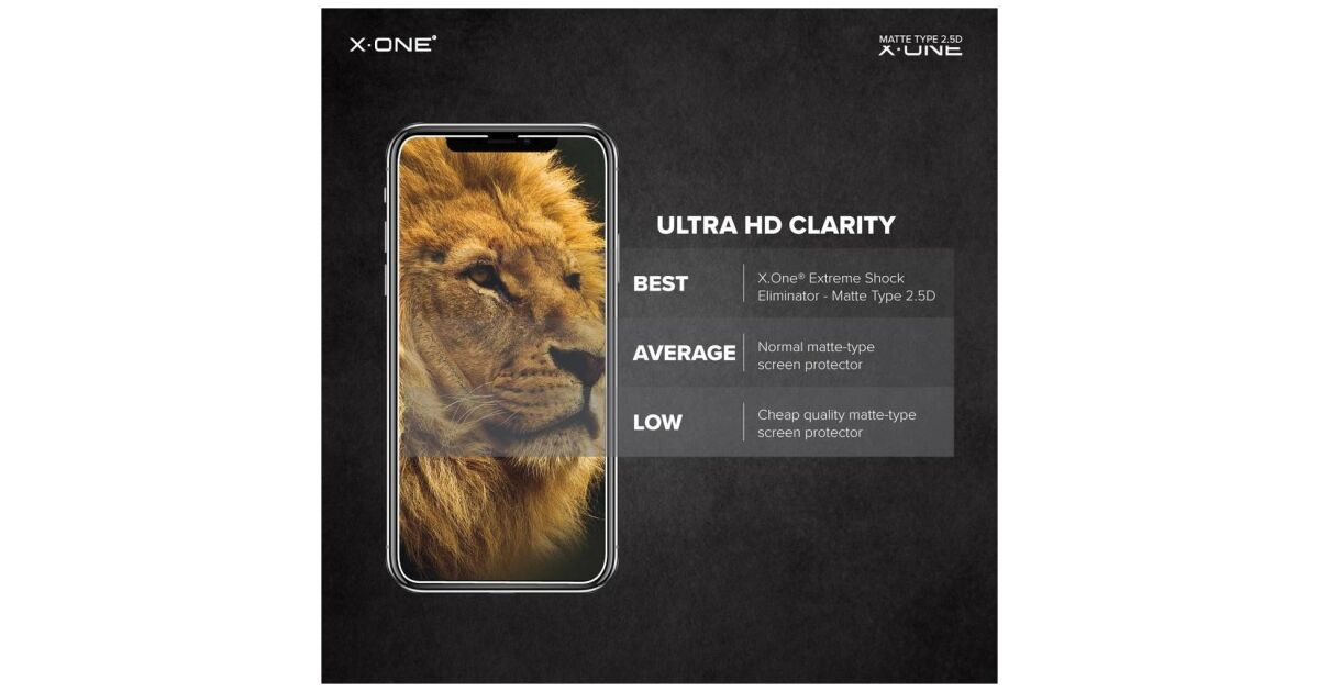 X-ONE Full Cover Extra Strong Crystal Clear edzett üvegfólia iPhone 14 ...