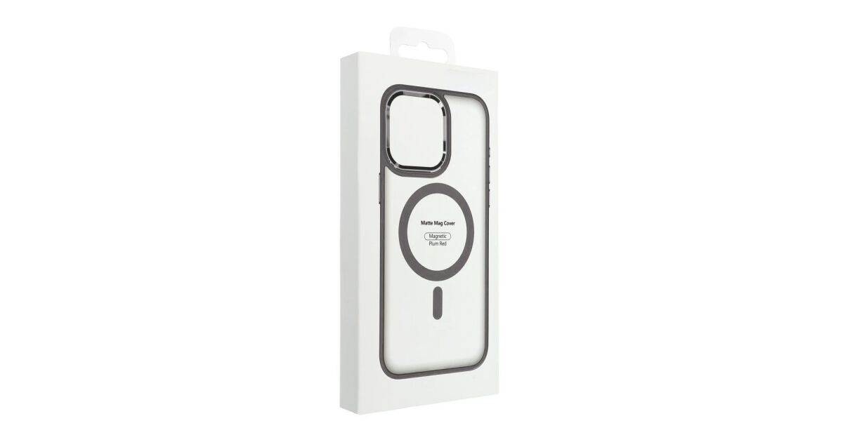 Matte Mag Cover tok iPhone 17 készülékhez MagSafe-kompatibilis titán ...