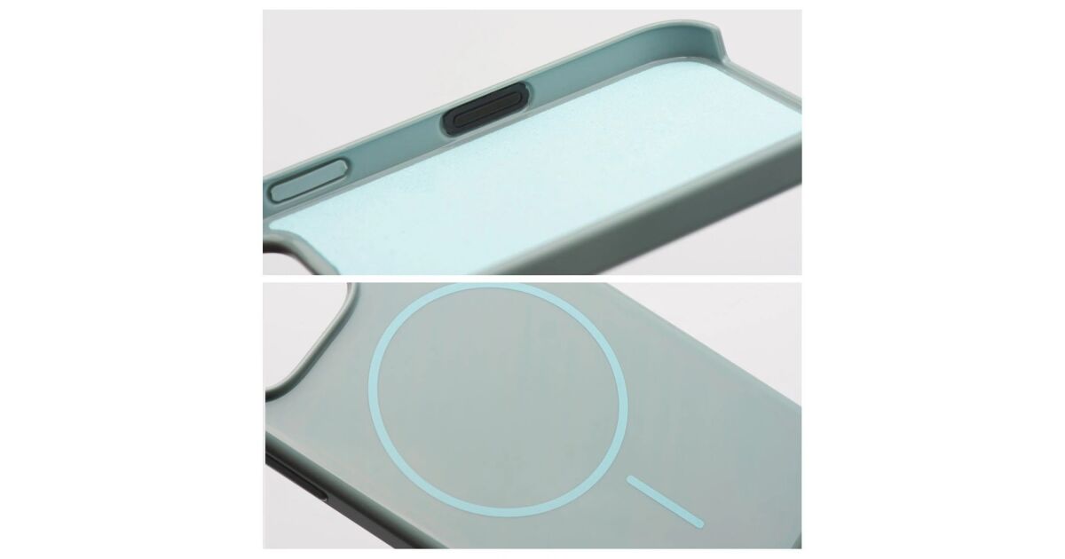 Premium Glossy Mag Cover tok iPhone 16 PRO készülékhez, MagSafe ...