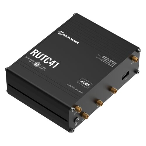 TELTONIKA NETWORKS RUTC41 4G/LTE WiFi DUAL-BAND Edge Router Docker ...