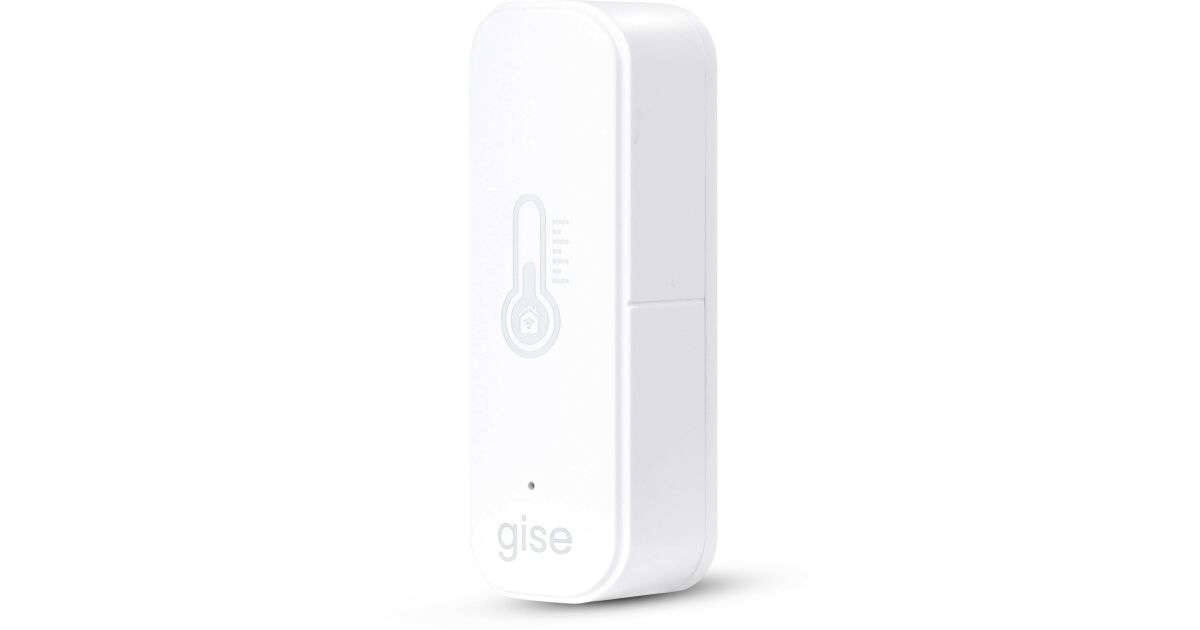 GISE Smart Hőmérséklet- és páratartalom érzékelő Wi-Fi Fehér | Tuya ...
