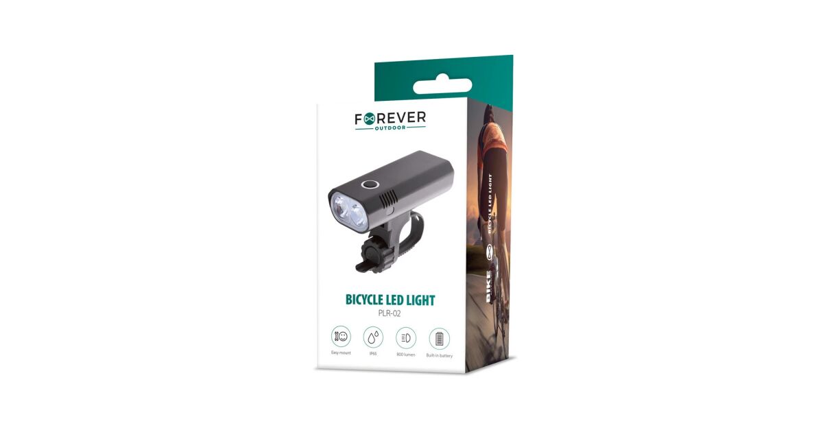 Forever Outdoor kerékpár első lámpa PLR-02 | Pepita.hu