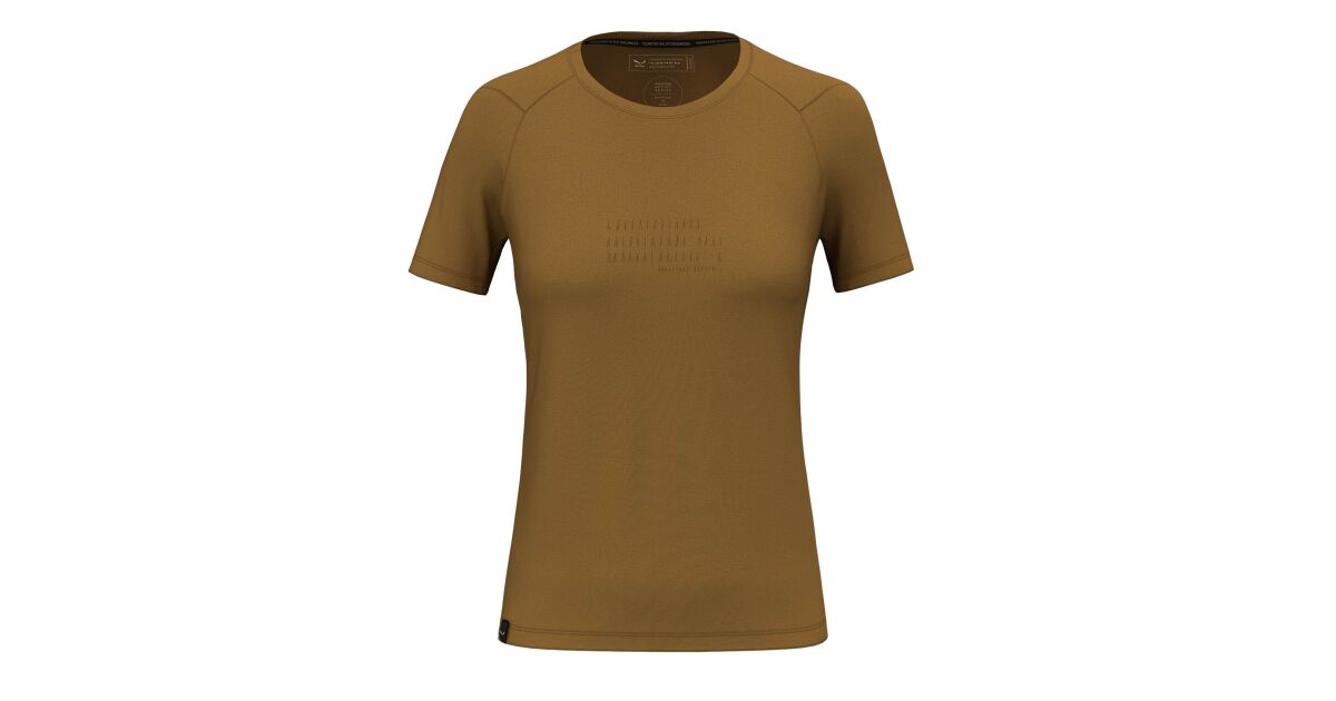 Salewa EAGLE POEM DRY női póló barna 00-0000028913_7020 r L | Pepita.hu