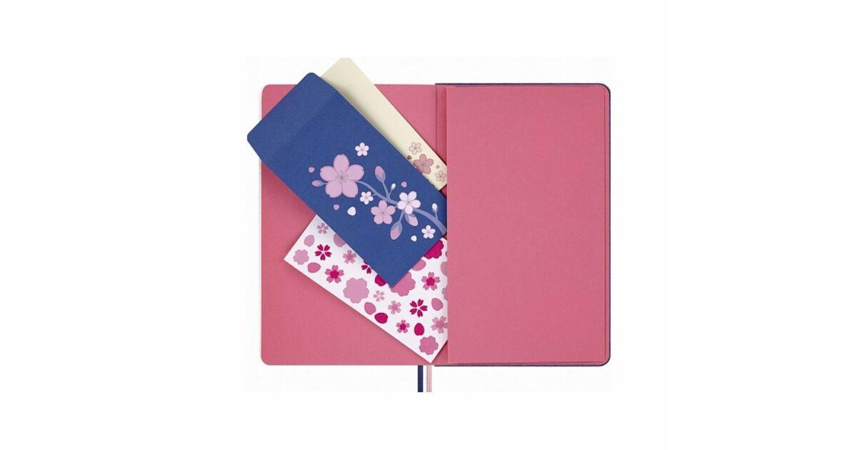 Moleskine Notes MOLESKINE Sakura 2025, L, 13x21cm, vonalas, limitált ...
