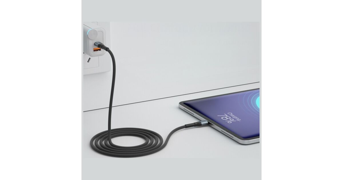 USB kábel 3MK Accessories - 3mk Hyper Cable N-SERIES C to C 3m PD 3.0 ...