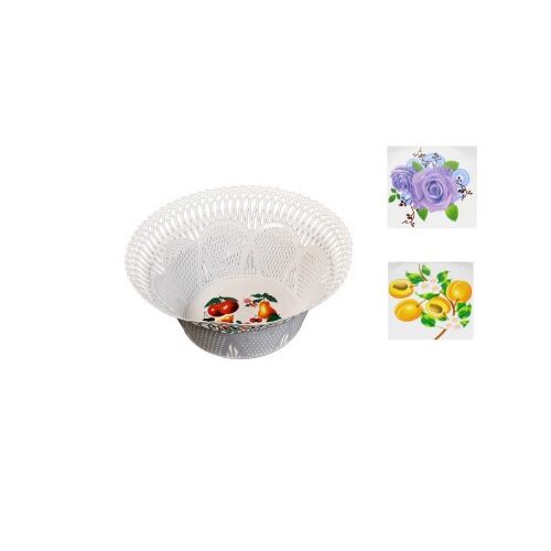 Coș din plastic dantelat 1 buc | Pepita.com