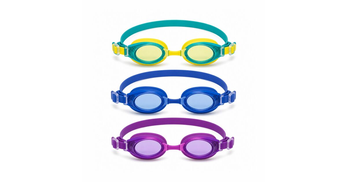 Ochelari de Inot pentru Copii 7-14 Ani, Flippy, Model Ergonomic cu ...