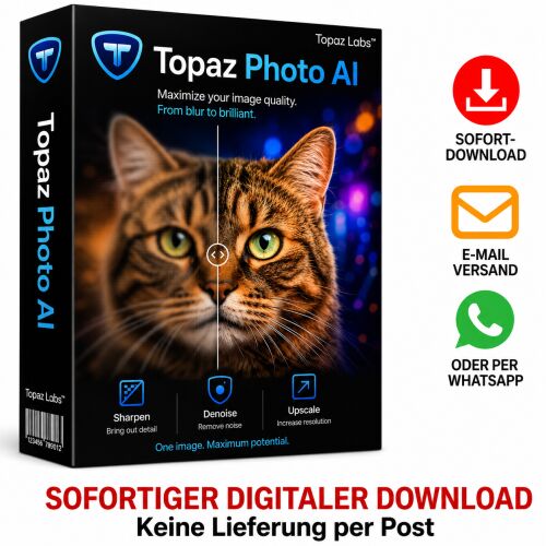 Topaz Photo AI 3 – KI Rauschunterdrückungs & Schärfungssoftware ...