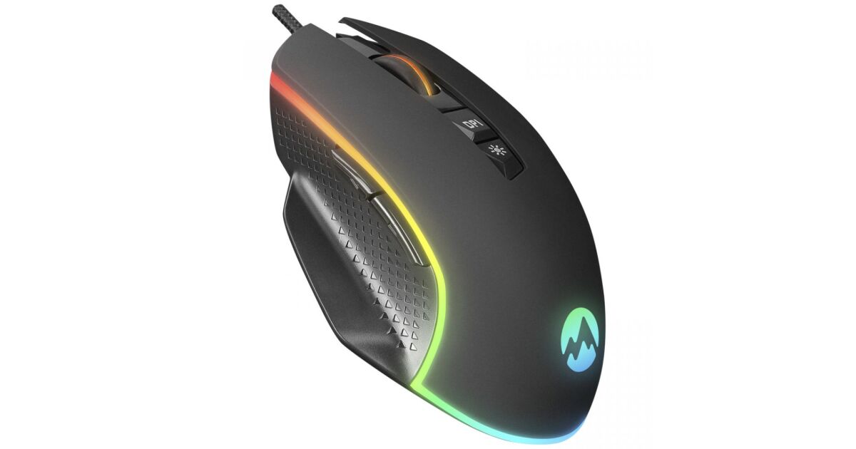 EVEREST RAGE-X2 RGB GAMER OPTICAL EGÉR, BLACK | Pepita.hu