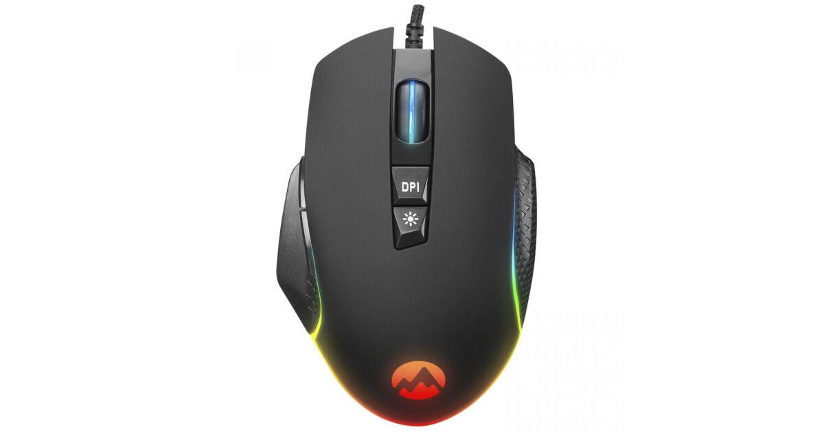 EVEREST RAGE-X2 RGB GAMER OPTICAL EGÉR, BLACK | Pepita.hu