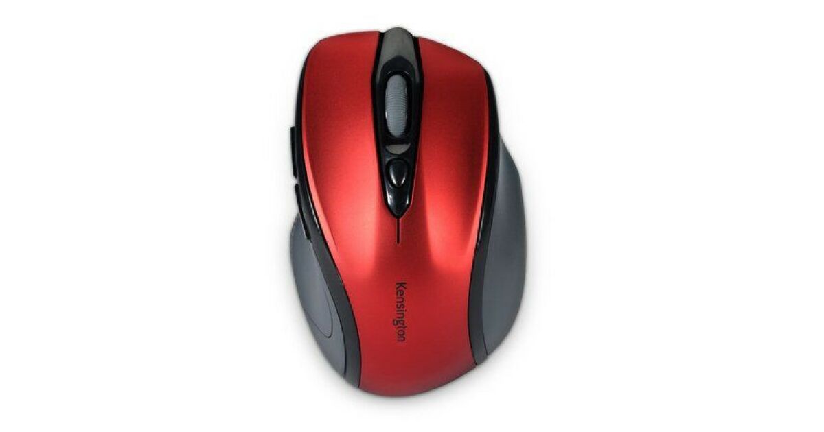 KENSINGTON PRO FIT WIRELESS MID-SIZE EGÉR, BLACK/RED | Pepita.hu