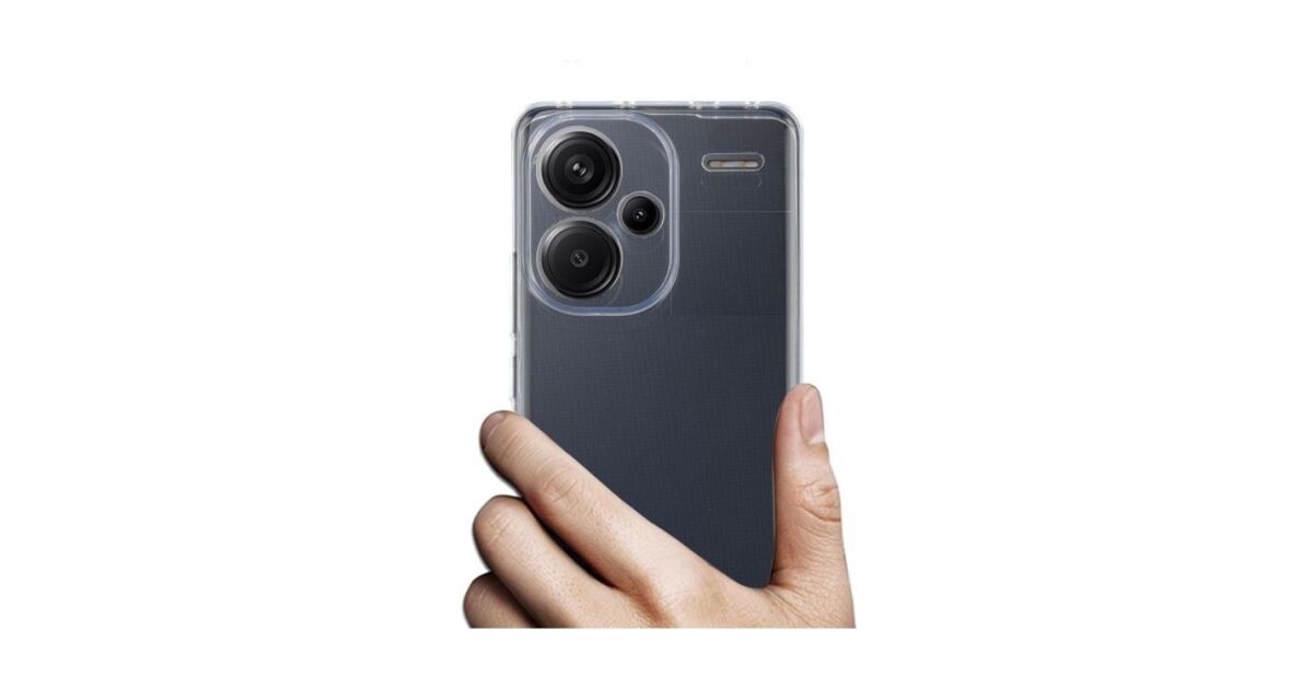 Telefontok, Daemi, kompatibilis Xiaomi Redmi Note 13 Pro+ 5G, TPU tok ...