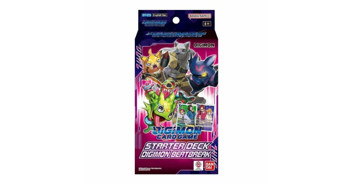 Gra karciana Digimon Zestaw startowy Beatbreak ST23 - w języku ...