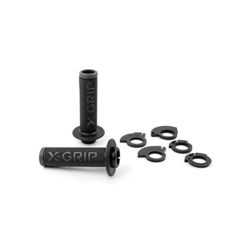 X-GRIP Lock-On kerékpár markolat adapterrel - szürke, nyitott végekkel ...