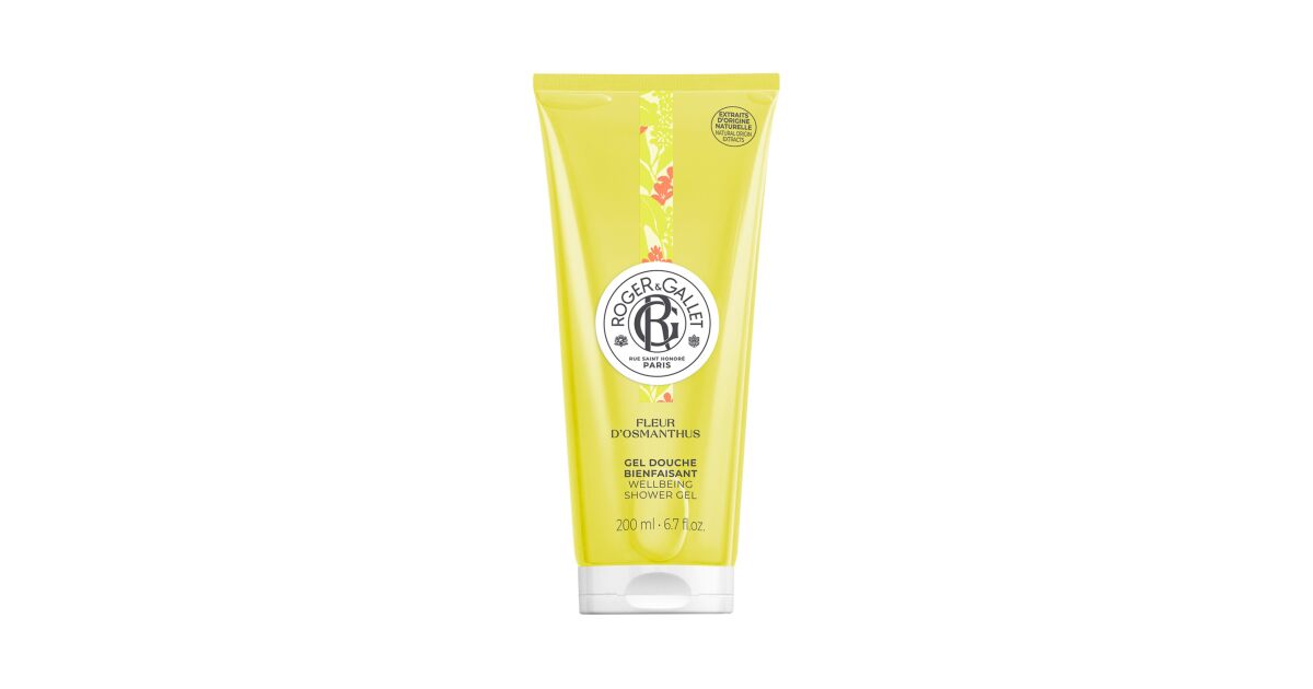 Roger & Gallet, Fleur D'Osmanthus, Duschgel, Für alle Hauttypen, 200 ml ...
