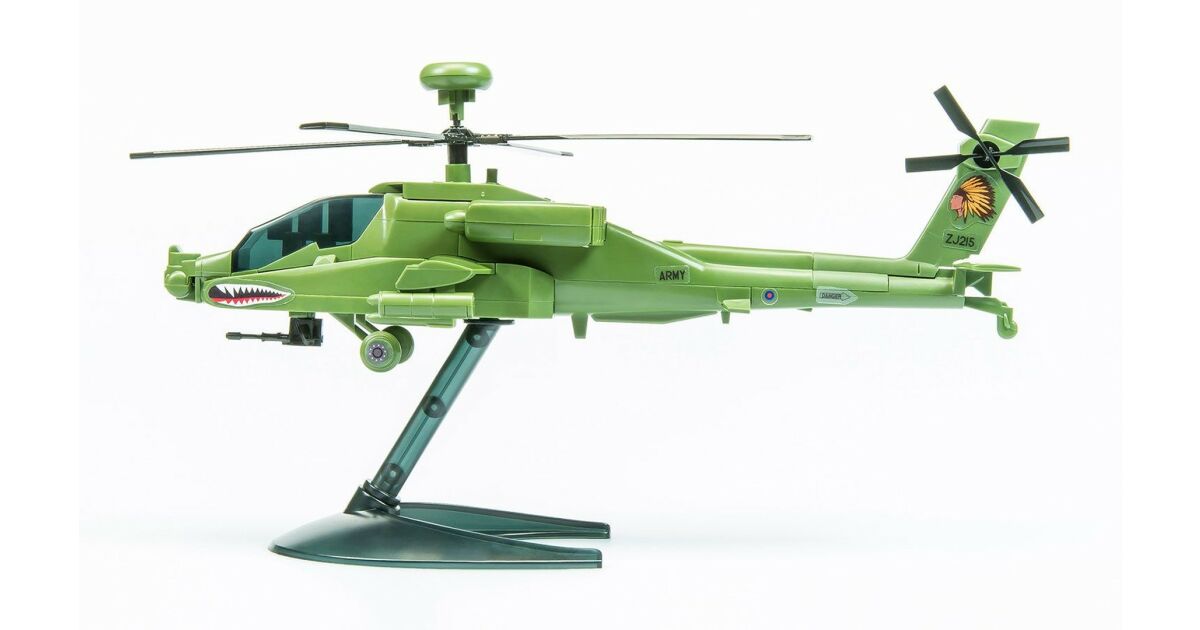 Airfix J6004 Quickbuild Apache helikopter makett készlet | Pepita.hu