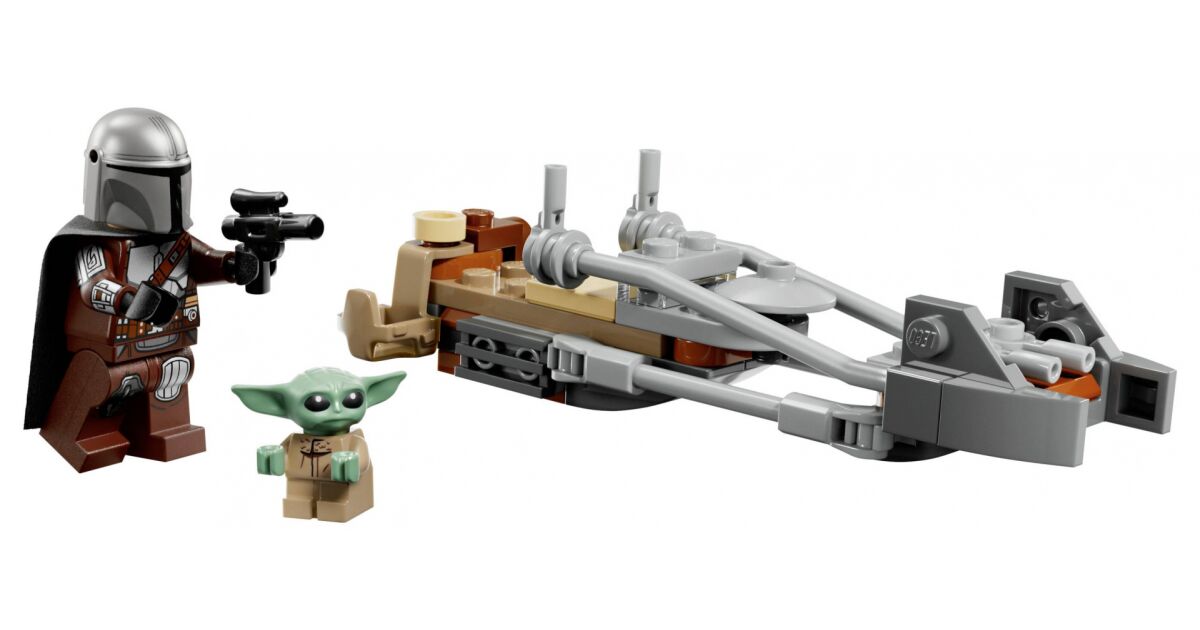 LEGO® Star Wars™, A Mandalóri és Grogu speeder bike-ja | Pepita.hu