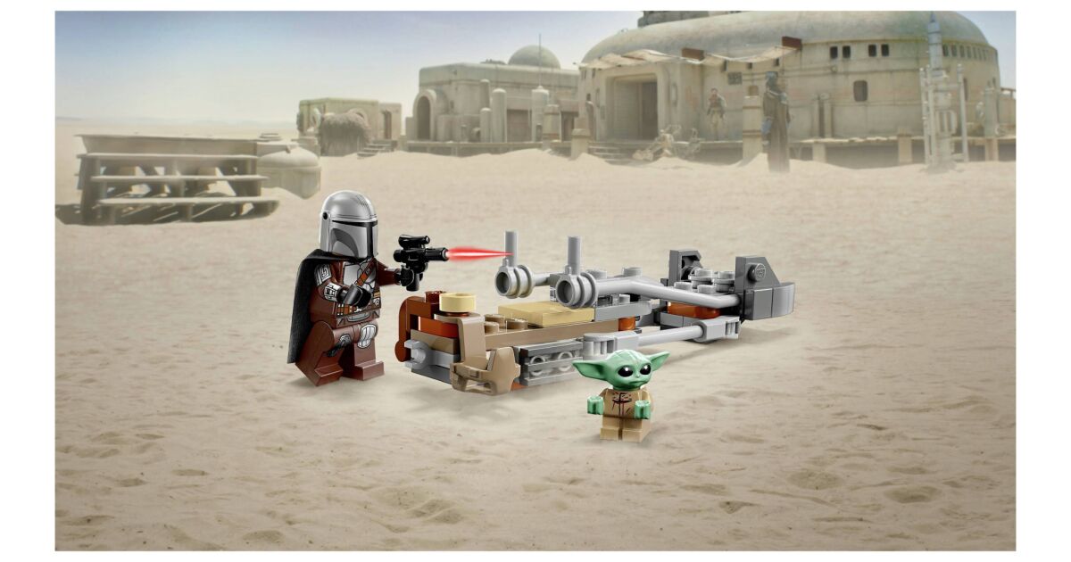 LEGO® Star Wars™, A Mandalóri és Grogu speeder bike-ja | Pepita.hu