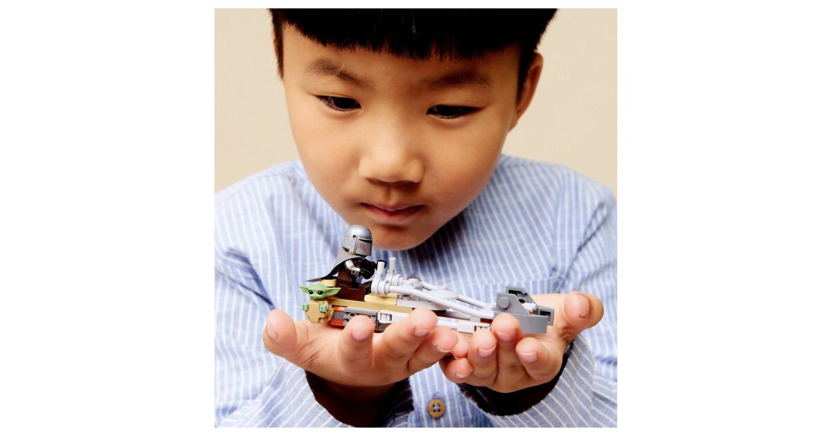 LEGO® Star Wars™, A Mandalóri és Grogu speeder bike-ja | Pepita.hu