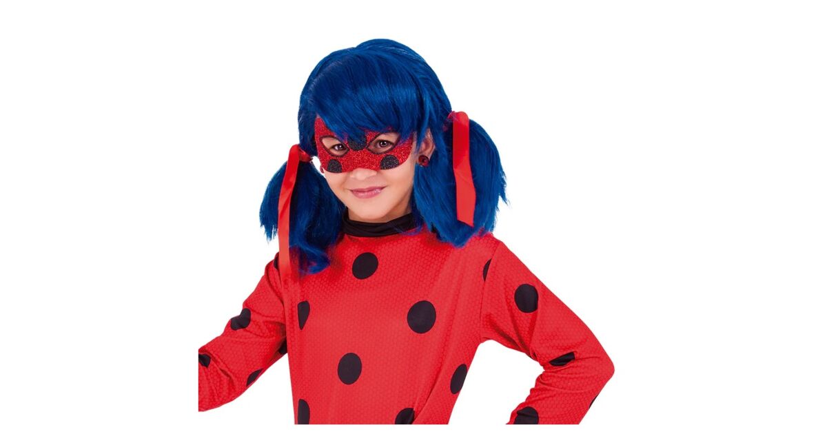 Maske Deluxe Buburuza Miraculoasa für Mädchen - Ladybug 3 Jahre + One ...
