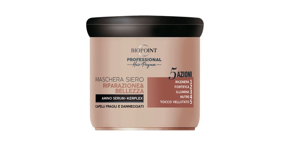 BIOPOINT Professional Hair Program Javító és tápláló maszk sérült hajra ...