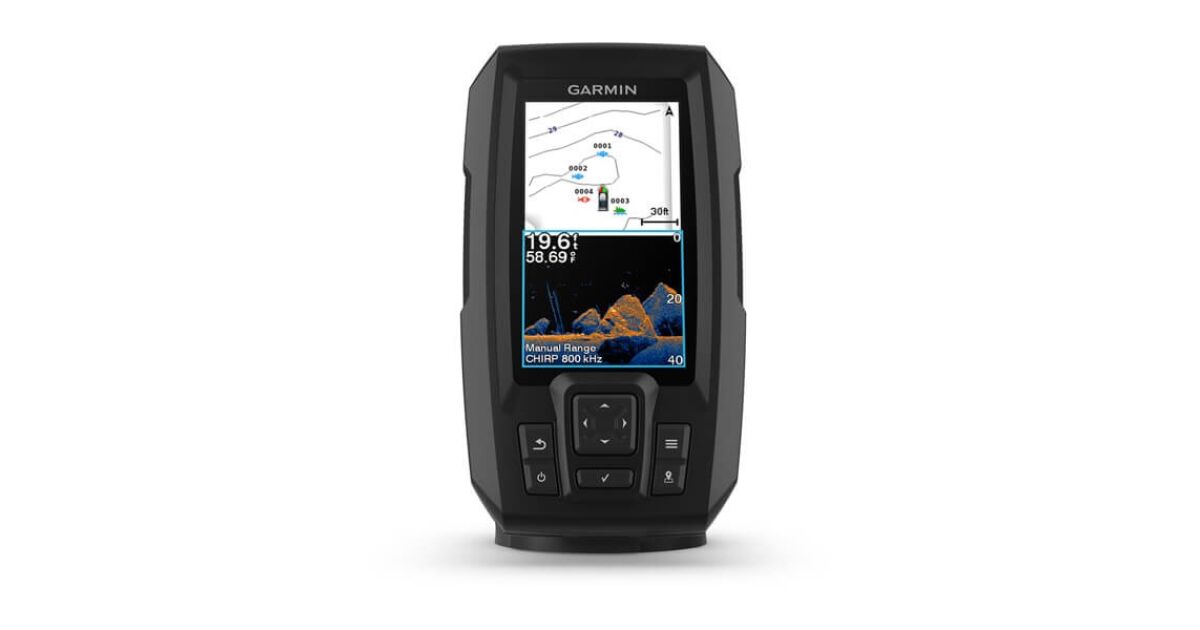 Garmin Striker Vivid 4cv cu traductor GT20-TM (sonar cu GPS) | Pepita.com