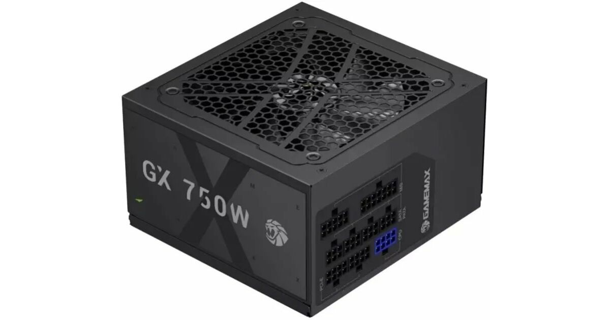 Gamemax tápegység | GX 750GF | 750 W | Arany | Teljesen moduláris ...