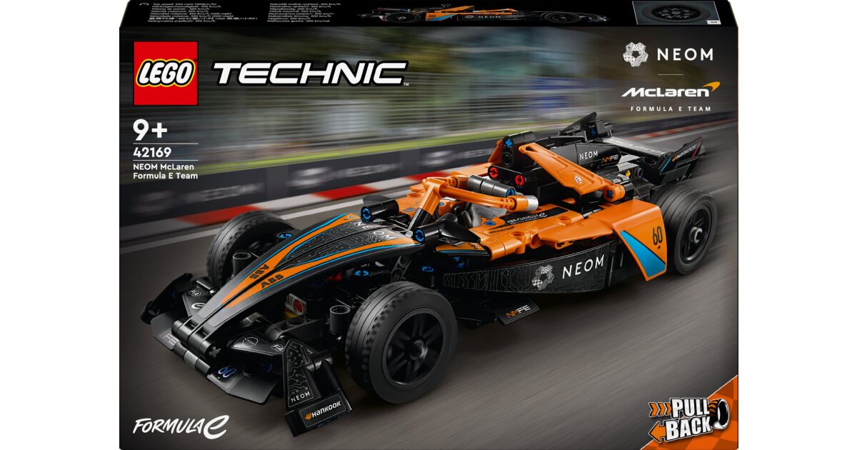 LEGO Technic NEOM McLaren Formula E Race Car (42169) | Pepita.hu
