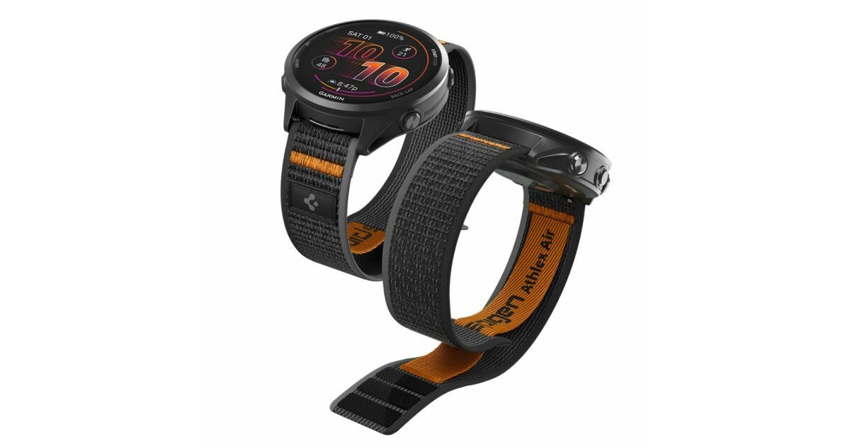 Spigen SPIGEN ATHLEX AIR GARMIN QUICK RELEASE 22 MM ACTIVE FEKETE ...