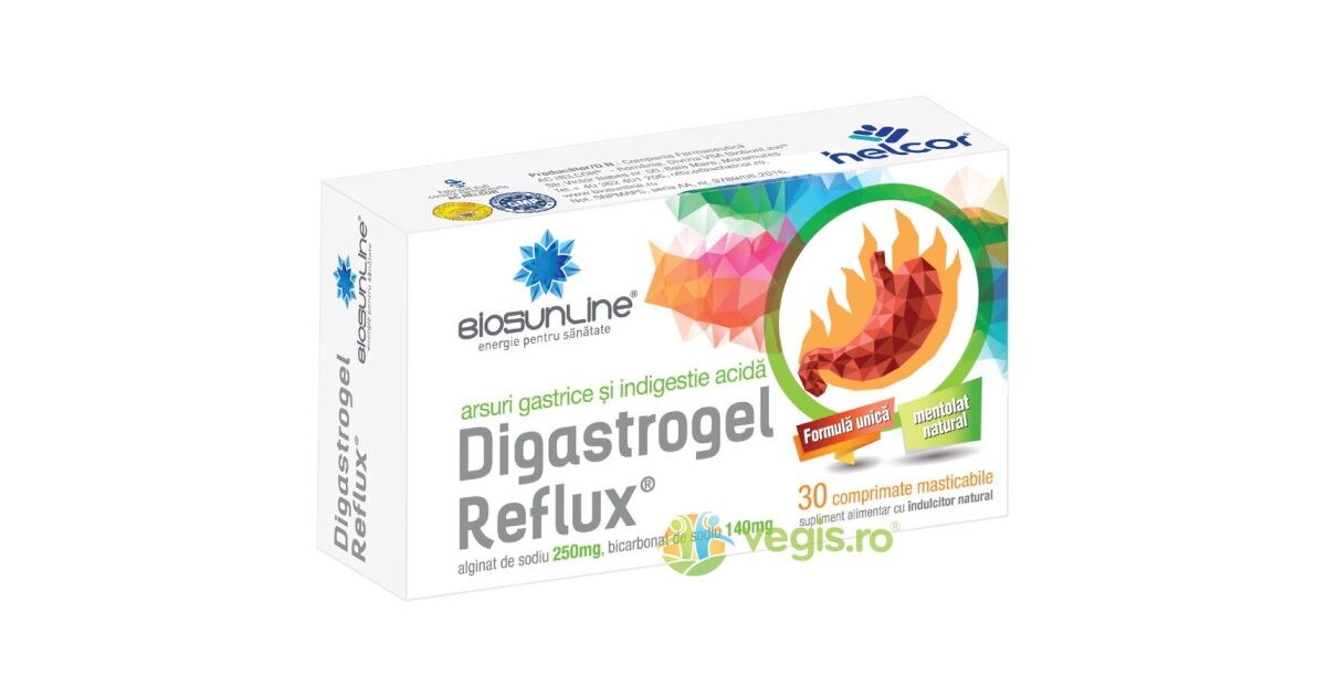 Digastrogel Reflux 30 tabletek do żucia | Pepita.com