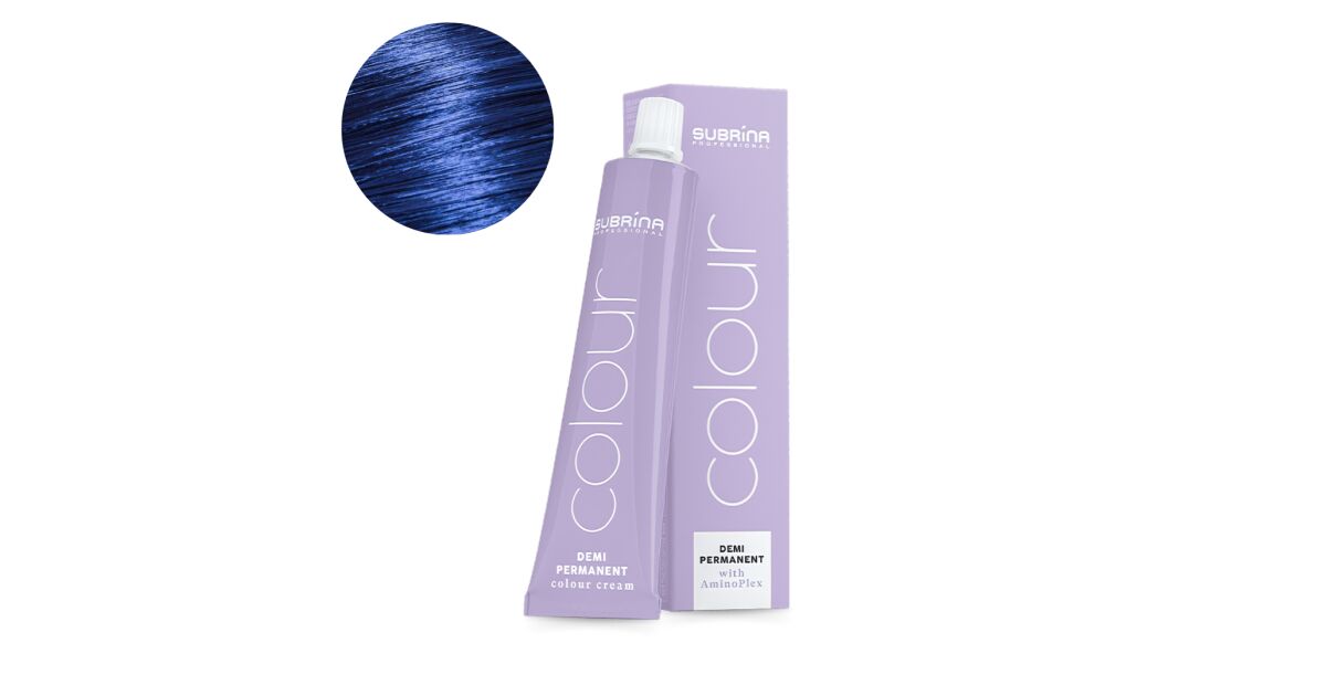 Subrina Professional Toner Colour AminoPlex Blue - Vopsea de păr demi ...