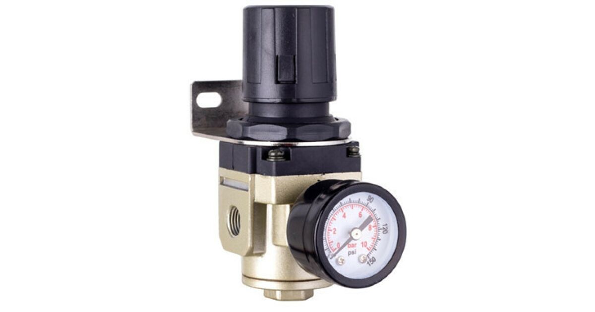 Ar3000-02 Reductor de presiune aer 1/4 cu manometru | Pepita.com