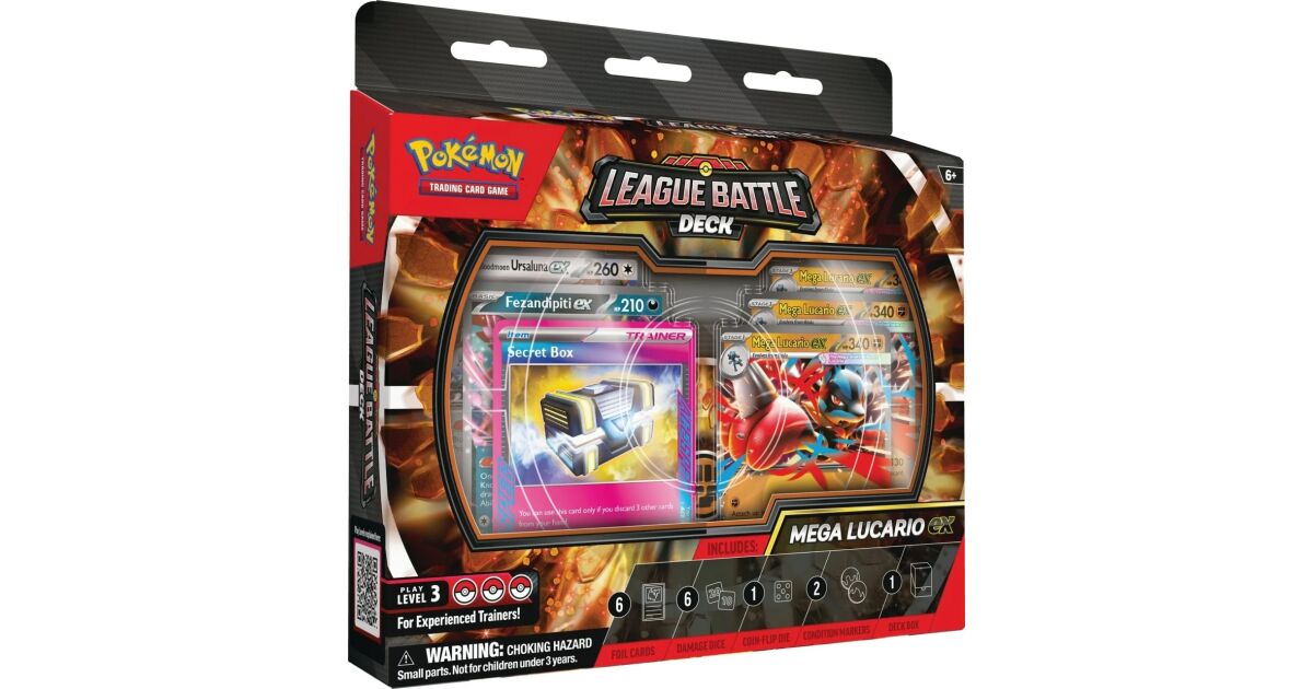 Pachet de luptă Liga Pokémon TCG 26Q2 - în limba maghiară (Pokémon TCG ...