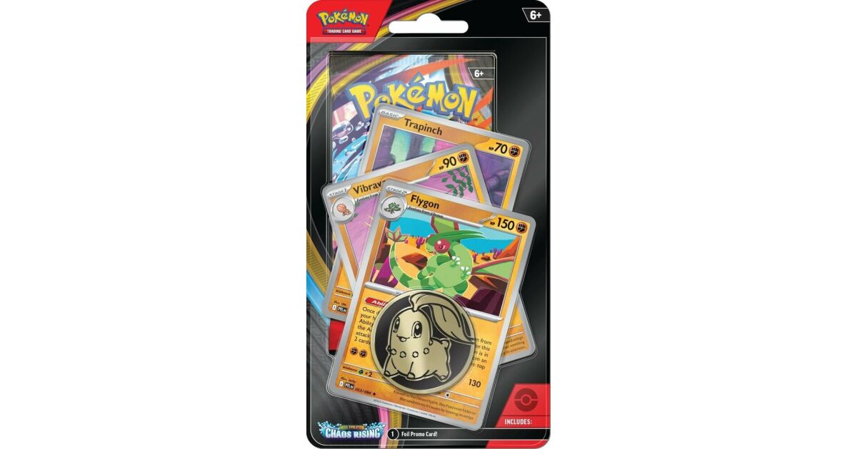 Blister Premium Checklane Pokémon TCG Chaos Rising, versiune aleatorie ...