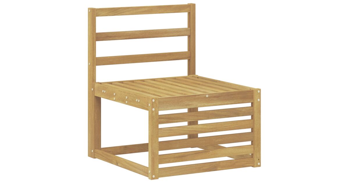 vidaXL Set canapea de exterior 5 piese Alb 247 x 128,5 x 73 cm | Pepita.com