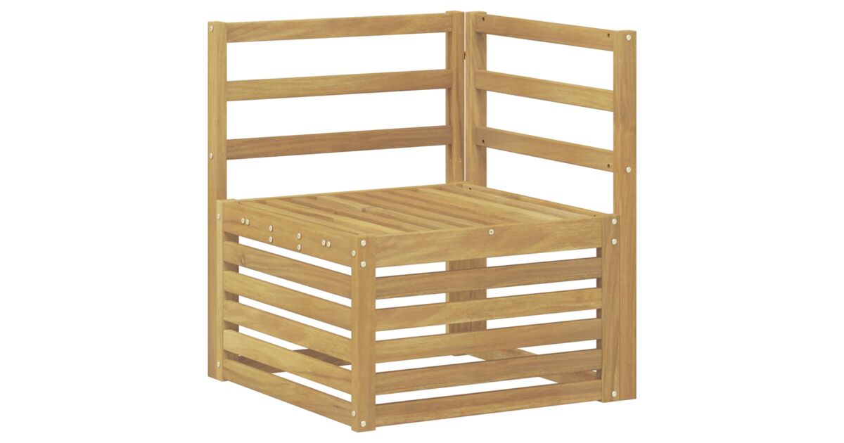 vidaXL Set canapea de exterior 5 piese Alb 247 x 128,5 x 73 cm | Pepita.com