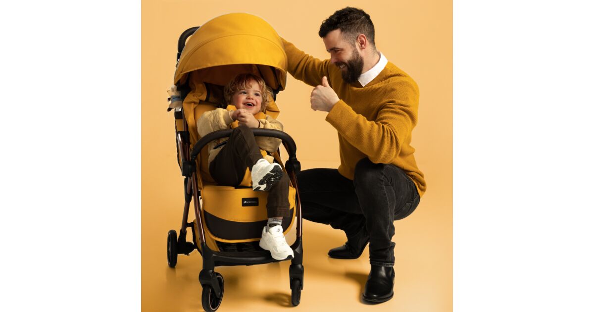 Carucior Leclerc Influencer Air Golden Mustard | Pepita.com