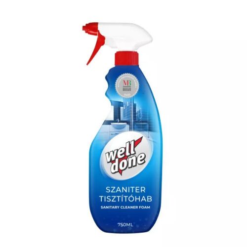 Well Done szanitertisztító hab 750ml (18db/karton) | Pepita.hu