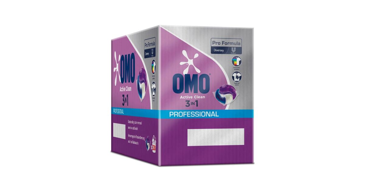 Omo Pro Formula active clean 3in1 mosókapszula 80db/csg (4csg/karton ...