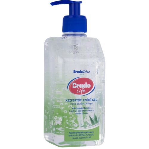Bradolife kézfertőtlenítő gél 500ml ALOE VERA | Pepita.hu