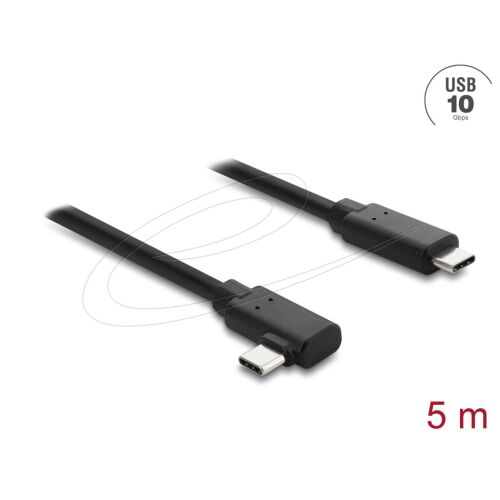 Delock Aktív optikai USB kábel 10 Gbps USB Type-C csatlakozó, döntött ...