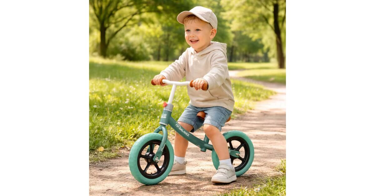 Trike Fix Balance Türkisblaues Geländelaufrad | Pepita.com
