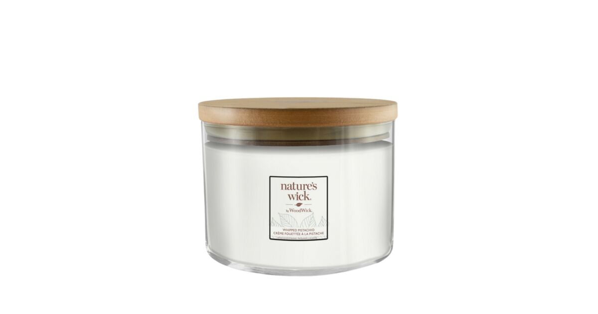 Nature's Wick by WoodWick świeca WHIPPED PISTACHIO 433g | Pepita.hu