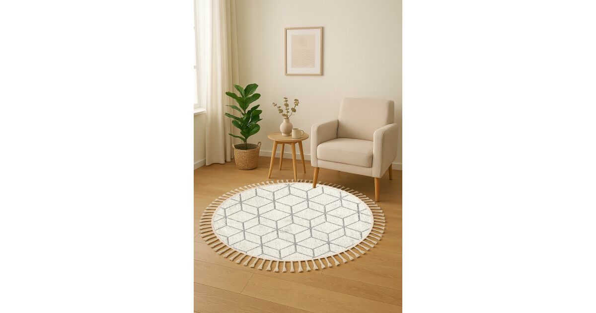 Conceptum Hypnose Carpet (80 cm) White Bukle 1407 - White | Pepita.hu