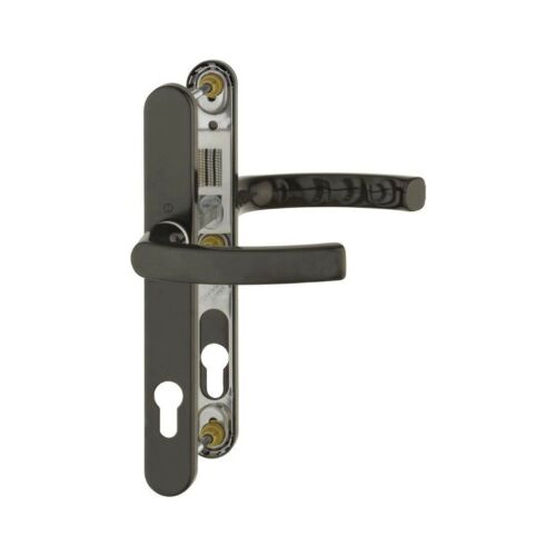 Set mânere de siguranță Hoppe Liege Pz92 72-82 mm maro | Pepita.com