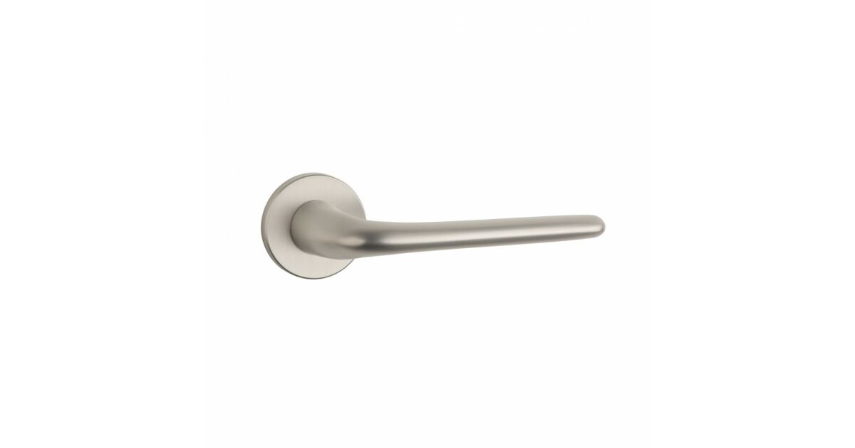 APRILE AZALIA Runde Rosette R SLIM 7MM SNM Satiniertes Nickel (NUR AUF ...