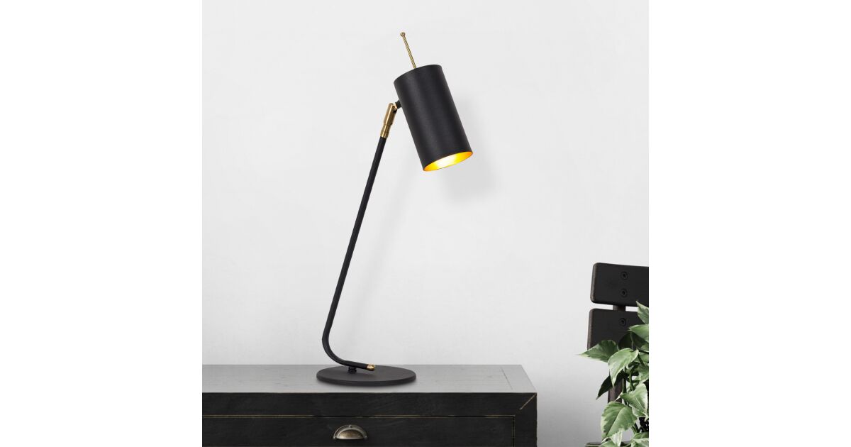 Opviq Table Lamp Black Gold Sivani - MR-611 | Pepita.hu