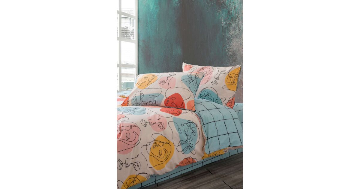 L'essentiel Maison Ranforce Dupla Ágyneműhuzat Garnitúra Mint Modern ...